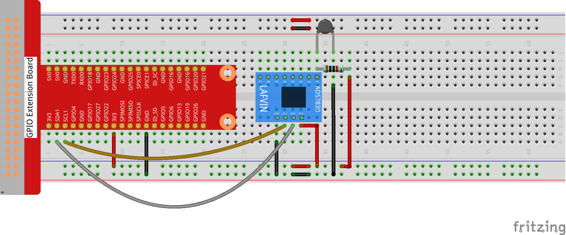 2.2.2 Thermistor — Super Starter Kit For Raspberry Pi documentation